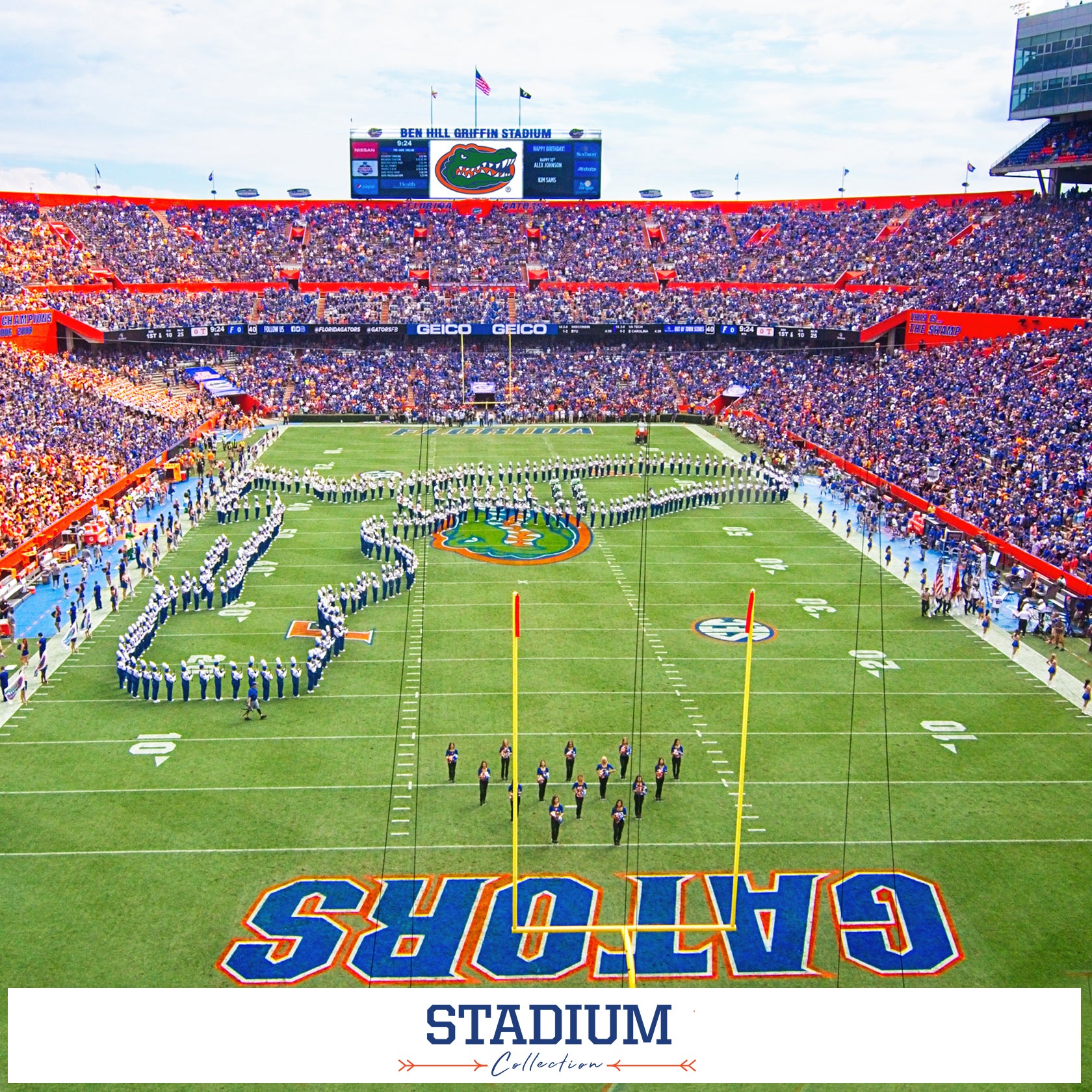 College Wall Art - Decorate With Florida Gators Artwork