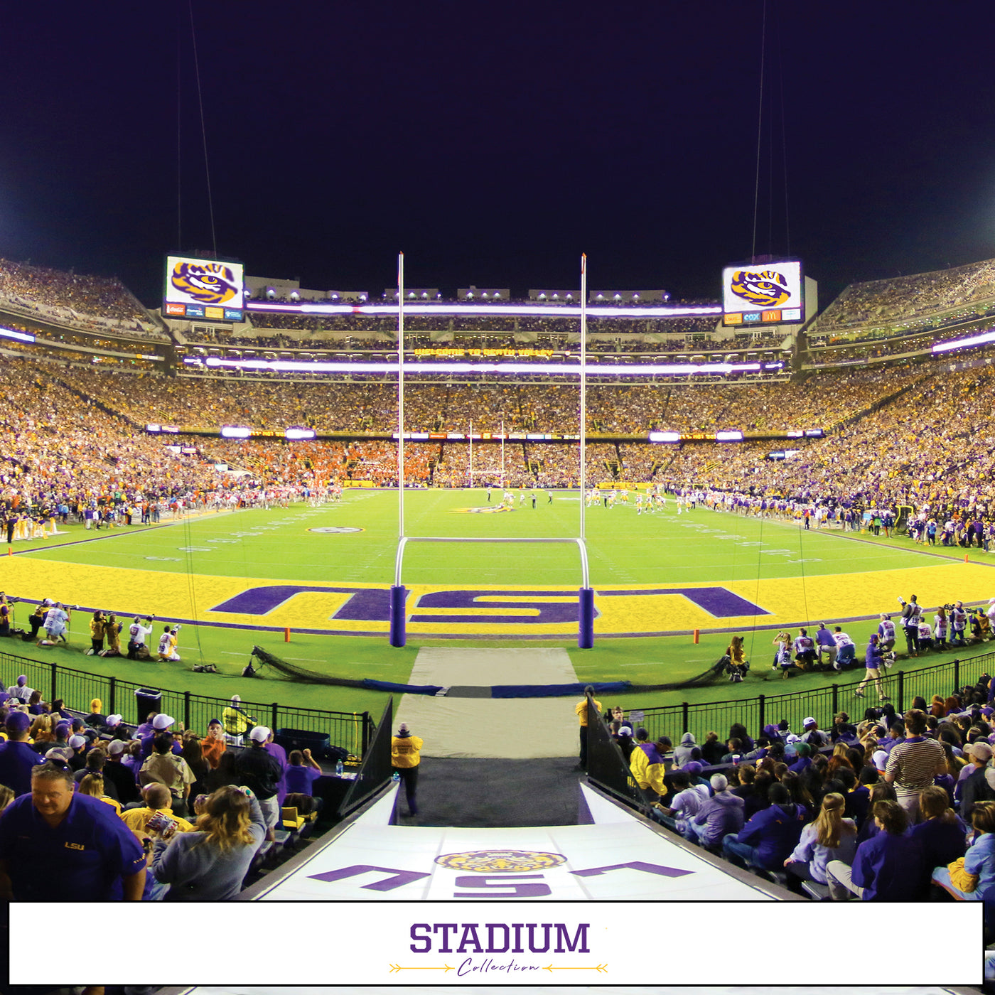 College Wall Art - Show Your Love For The LSU Tigers