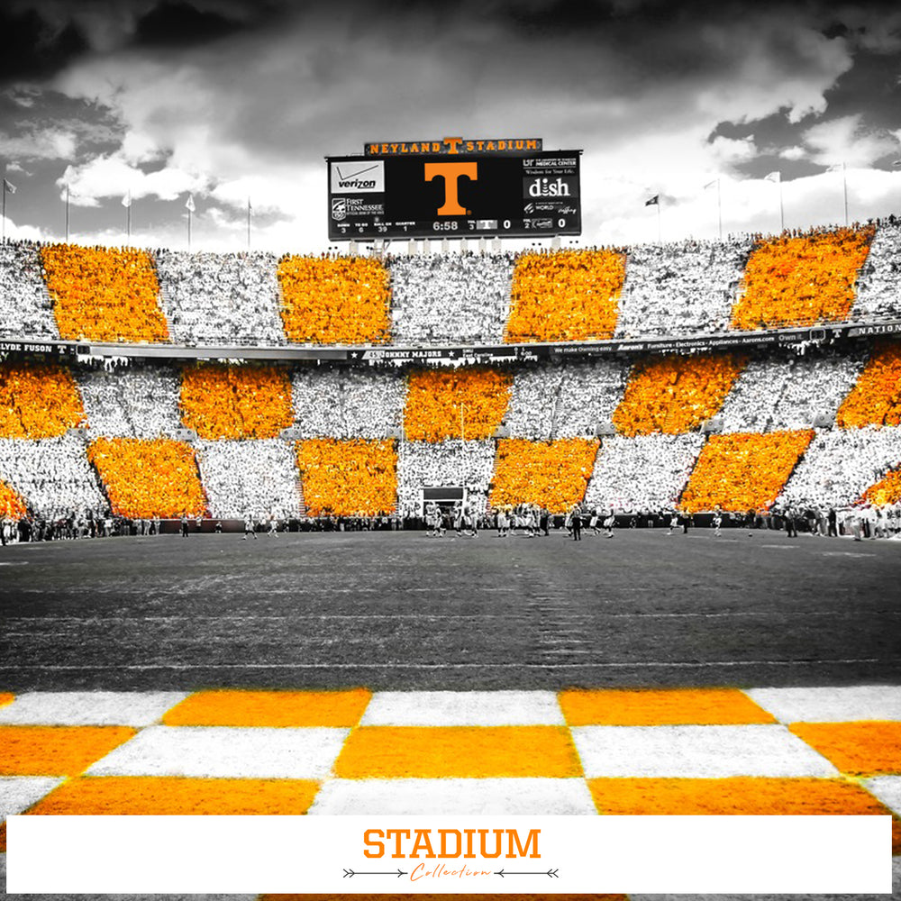 College Wall Art - Officially Licensed Tennessee Vols Art