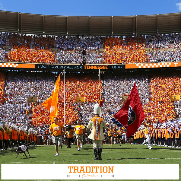 College Wall Art - Officially Licensed Tennessee Vols Art