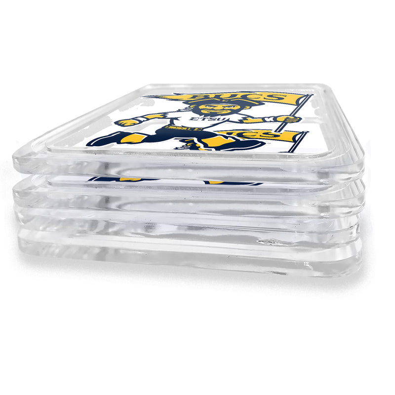 ETSU Bucs - Bucky Mascot - Drink Coaster - College Wall Art