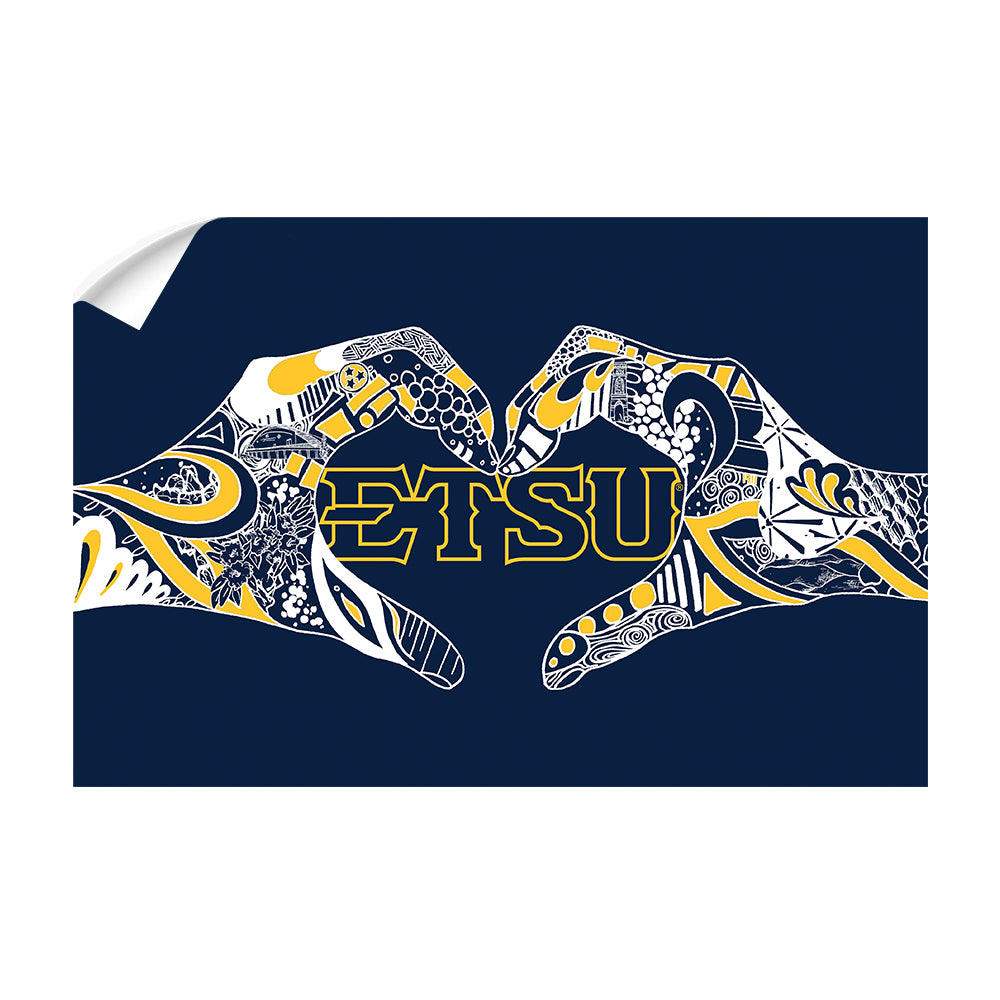 ETSU Bucs - Kelsey Montague ETSU - College Wall Art