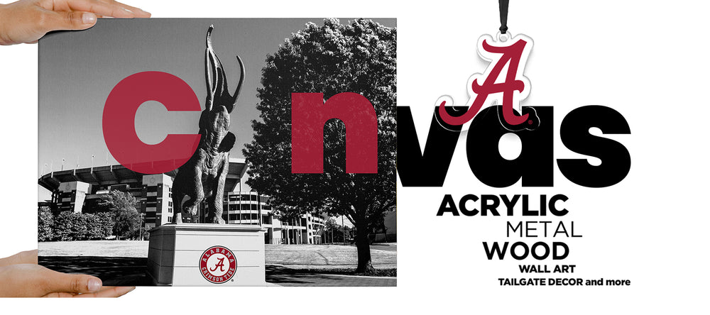 College Wall Art - Get Your Alabama Art Today