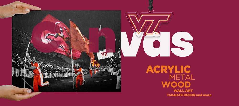 College Wall Art - Buy Art From The Virginia Tech Hokies