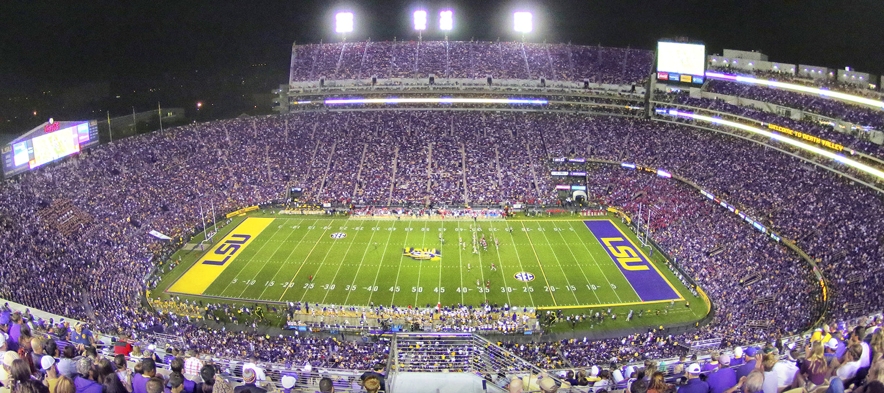 College Wall Art - Show Your Love For The LSU Tigers