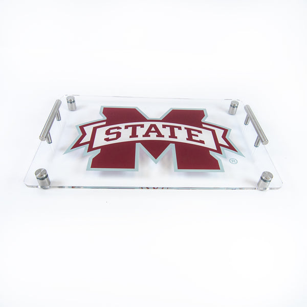 Mississippi State Bulldogs - MSU Logo - Charcuterie Tray - College Wall Art