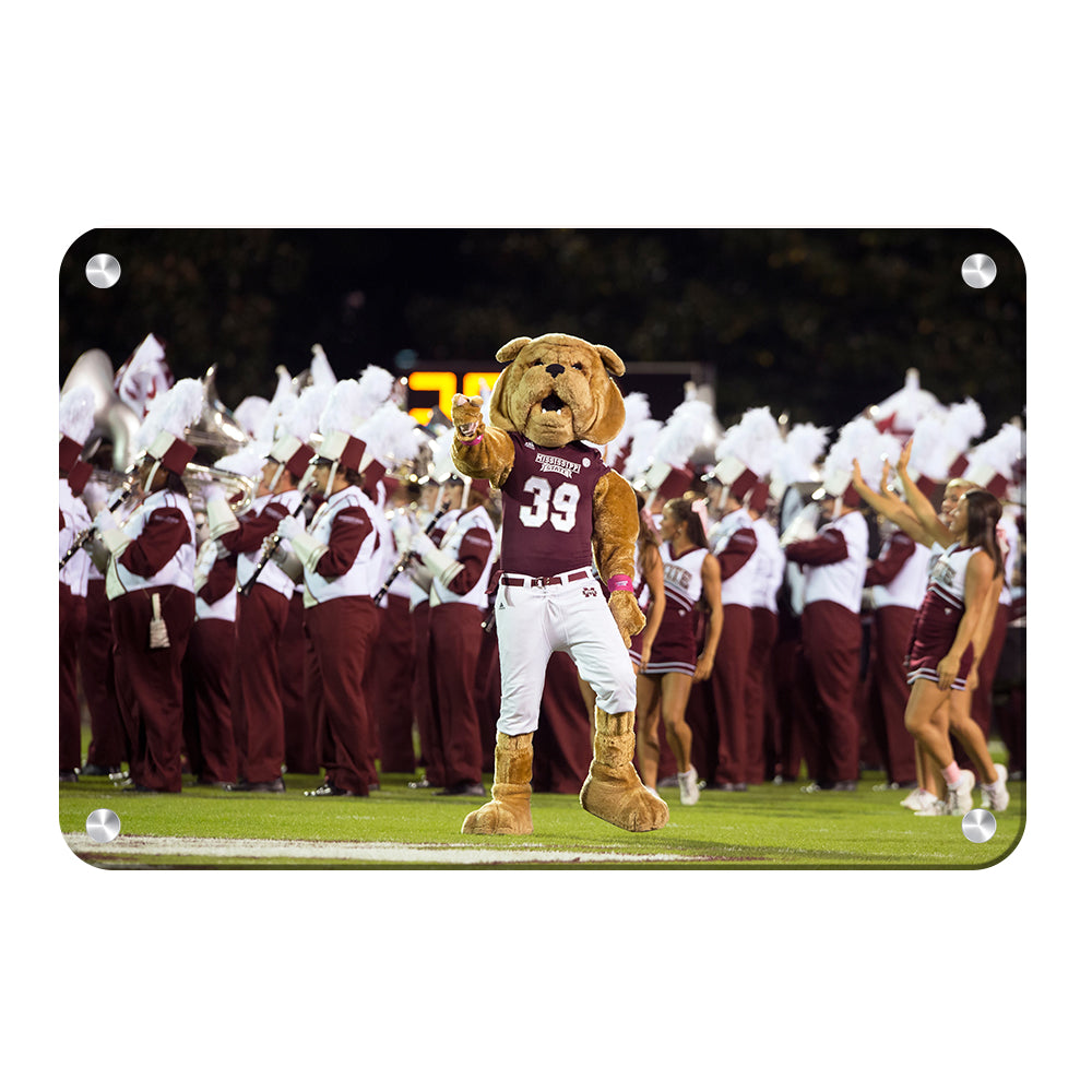 Mississippi State Bulldogs - Bully Mascot - MSU Mascot - College Wall Art