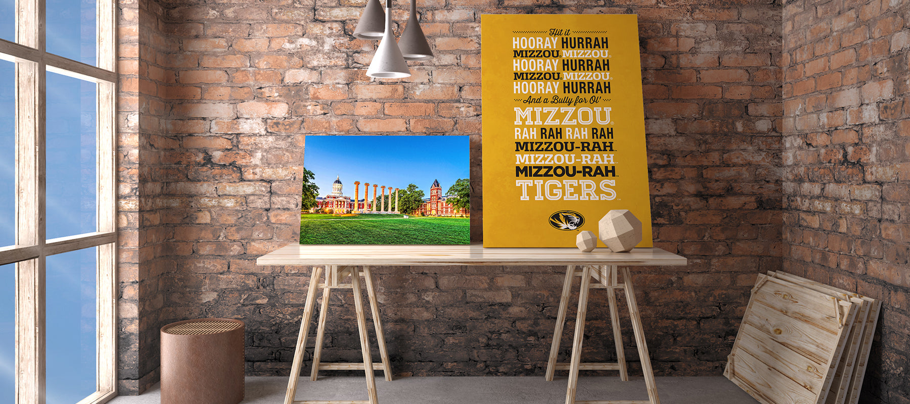 College Wall Art - Support The Missouri Tigers With Art