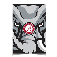 Alabama Crimson Tide - Big Al - Elephant - College Wall Art