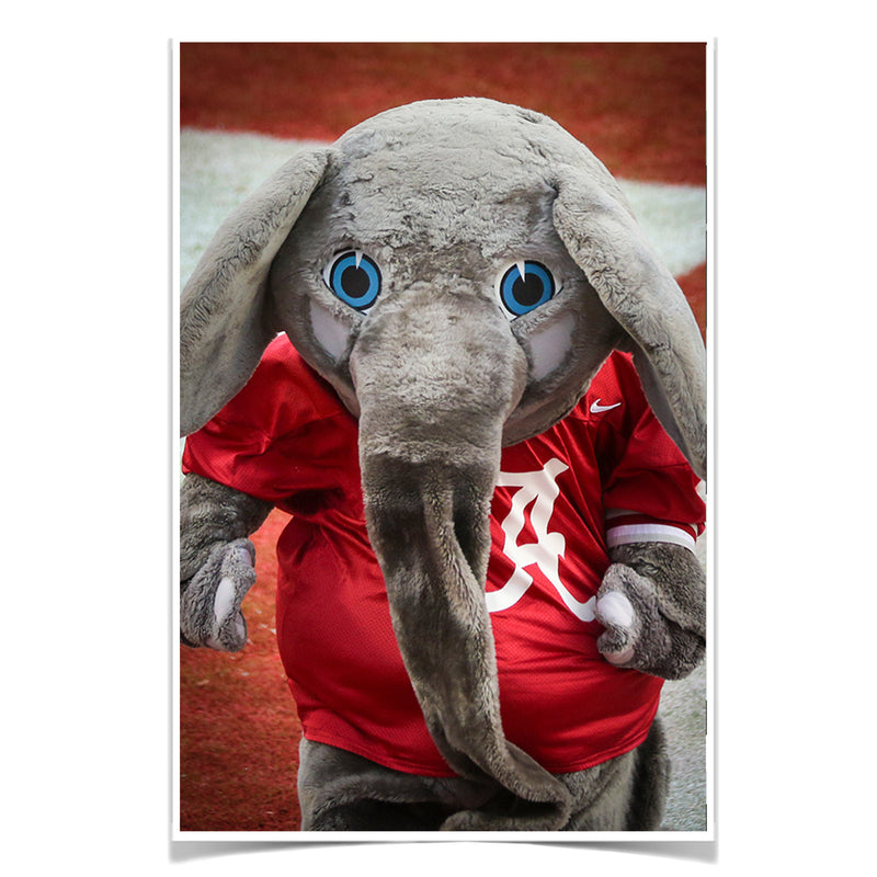 Alabama Crimson Tide - Big Al - Alabama Mascot - College Wall Art