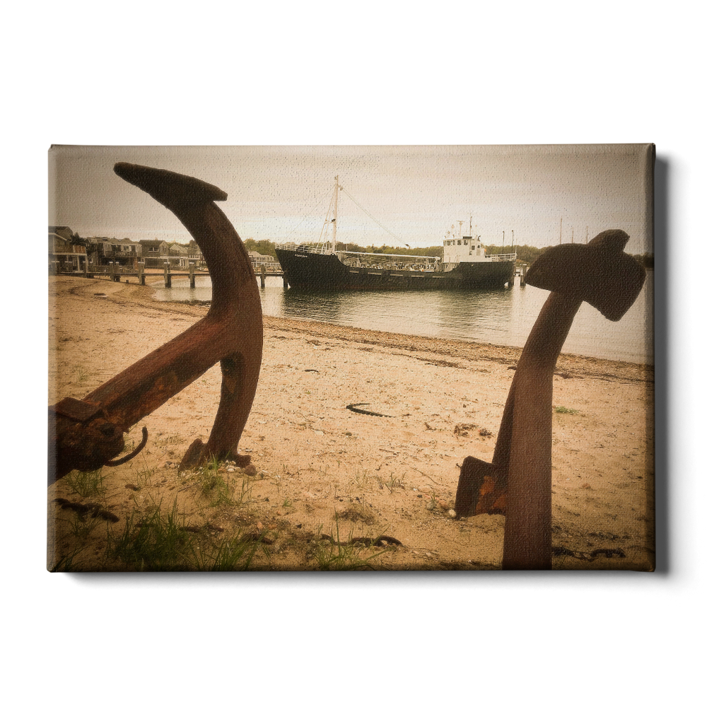 Destination - Anchor Wall Art - Gallery Wrapped Canvas Wall Art ...