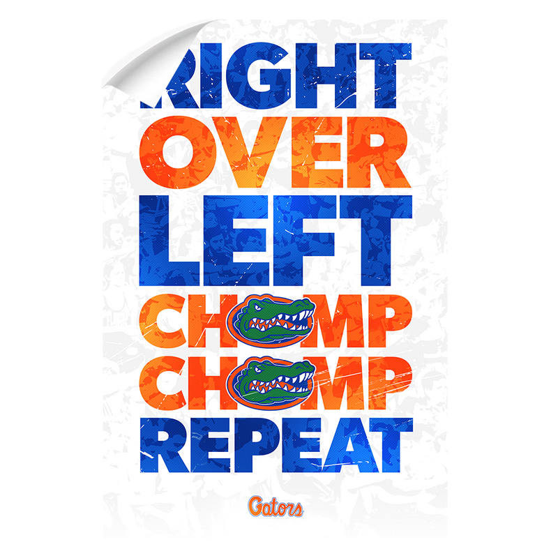 Florida Gators - Right Over Left Chomp Chomp Repeat - Florida Gator ...