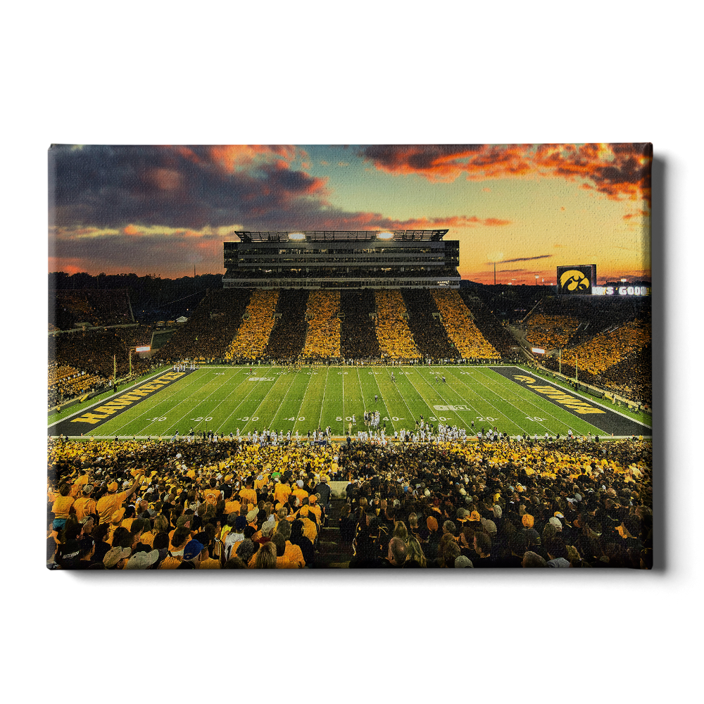 Iowa Hawkeyes - Stadium - College Wall Art