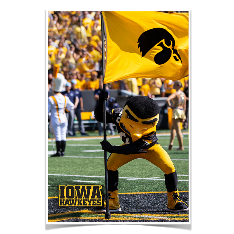 Iowa Hawkeyes - Poster - College Wall Art