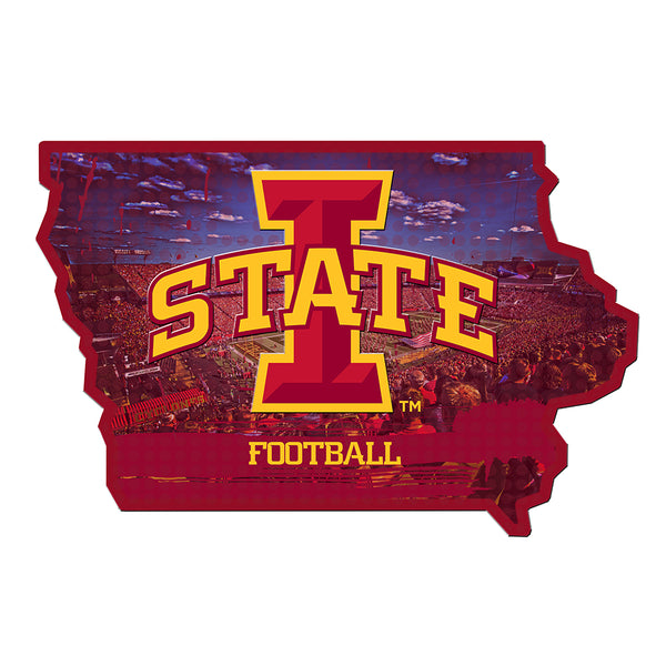 Iowa State Cyclones - Iowa State Football Two Layer Dimensional ...