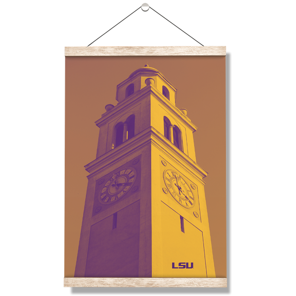 LSU Tigers - Memorial Tower - LSU Memorial Tower - College Wall Art