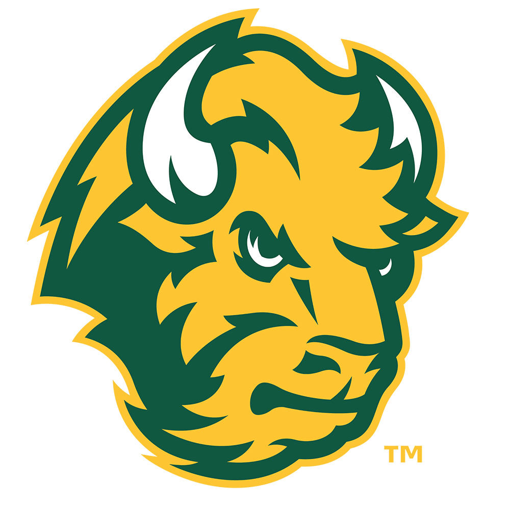 Bison Football Logo DECAL BISON FTBALL 4X6 | Harding University