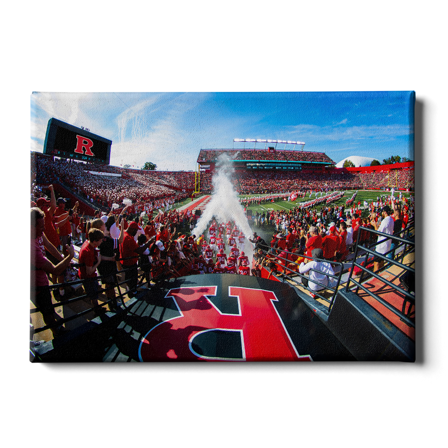 Rutgers Scarlet Knights - Rutgers Logo - Dimensional - College Wall Art