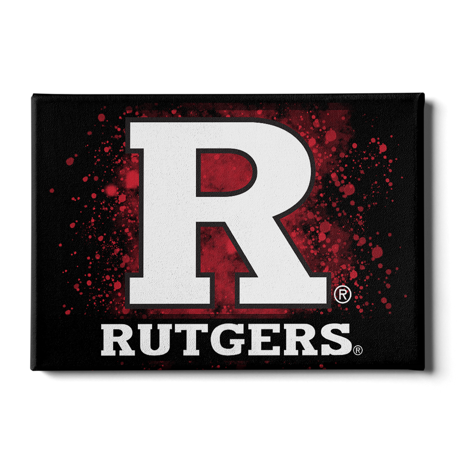 Rutgers Scarlet Knights - Rutgers Logo - Dimensional - College Wall Art