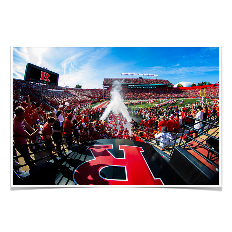 Rutgers Scarlet Knights - Photo Poster - College Wall Art