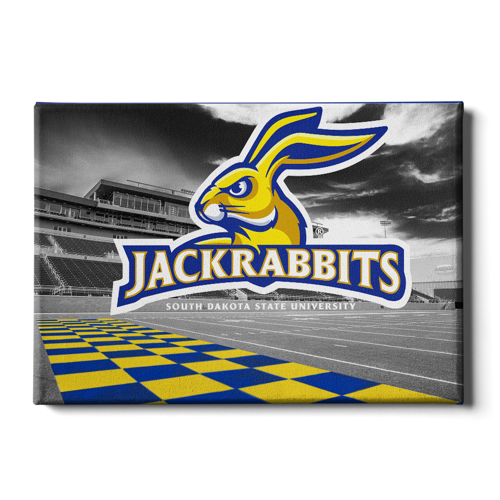 South Dakota State Jackrabbits - Logo - College Wall Art