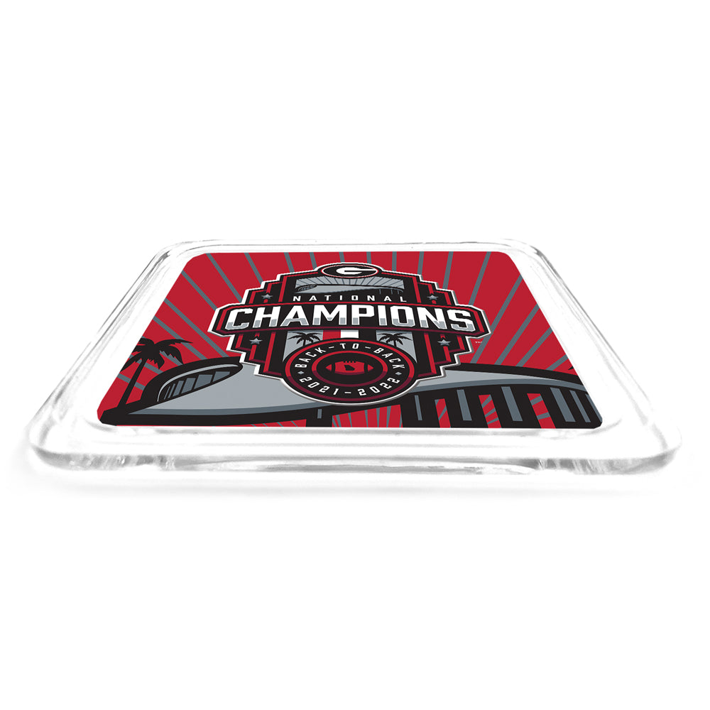 Georgia-Bulldogs-Georgia-National-Champions-SoFi-Stadium-Drink-Coaster ...