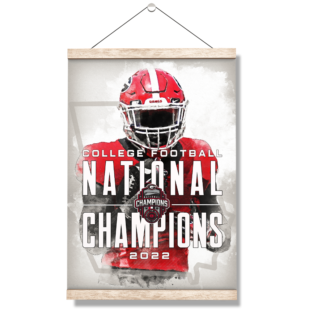 Georgia-Bulldogs-National-Champions-College Wall Art