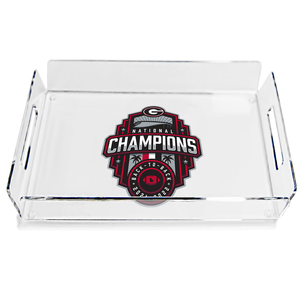Georgia_Bulldogs-National-Champions-Shield-Decorative-Serving-Tray ...