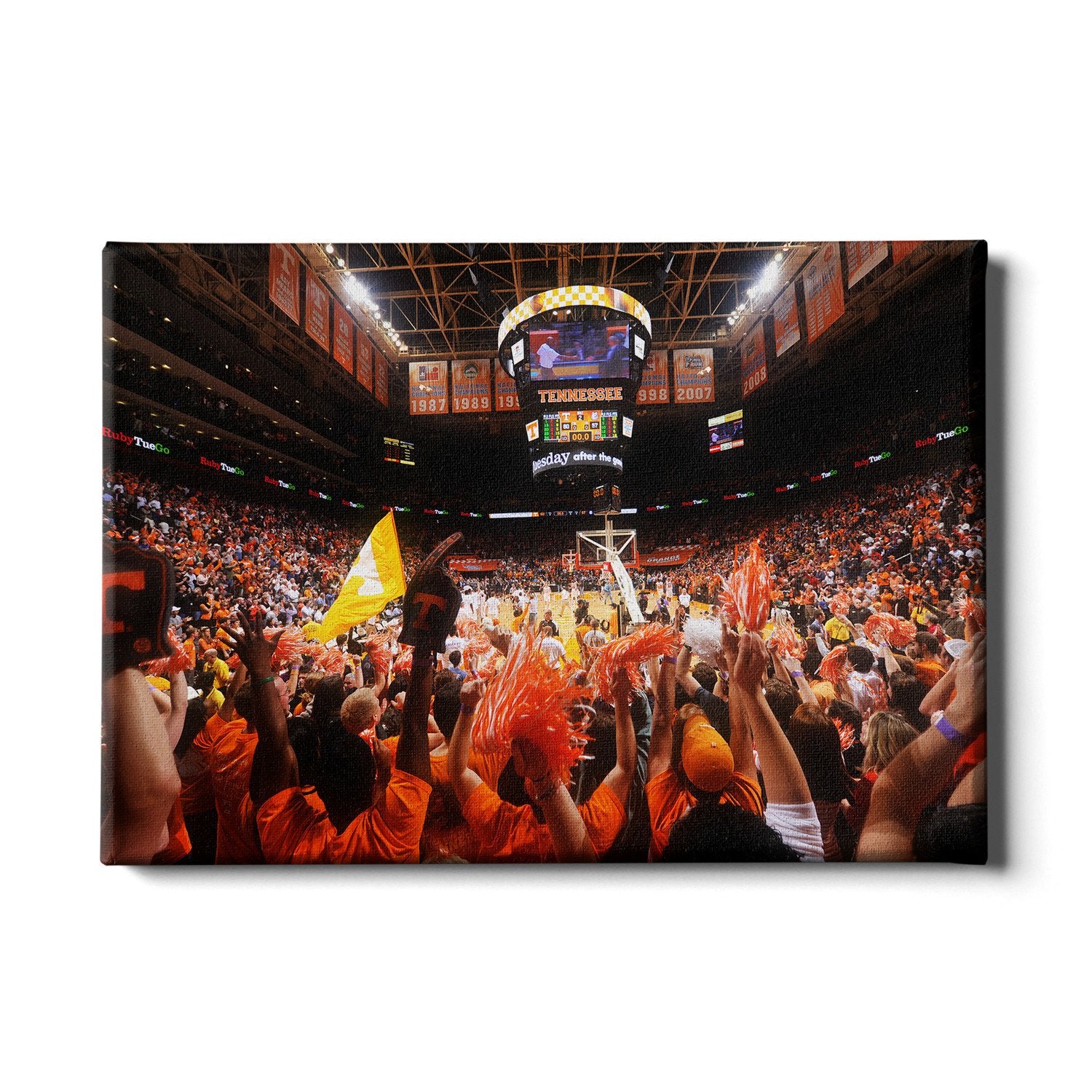 College Wall Art - Officially Licensed Tennessee Vols Art