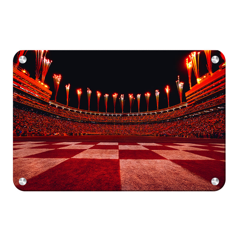 Tennessee Volunteers - Neyland Stadium - Checkerboard End Zone ...