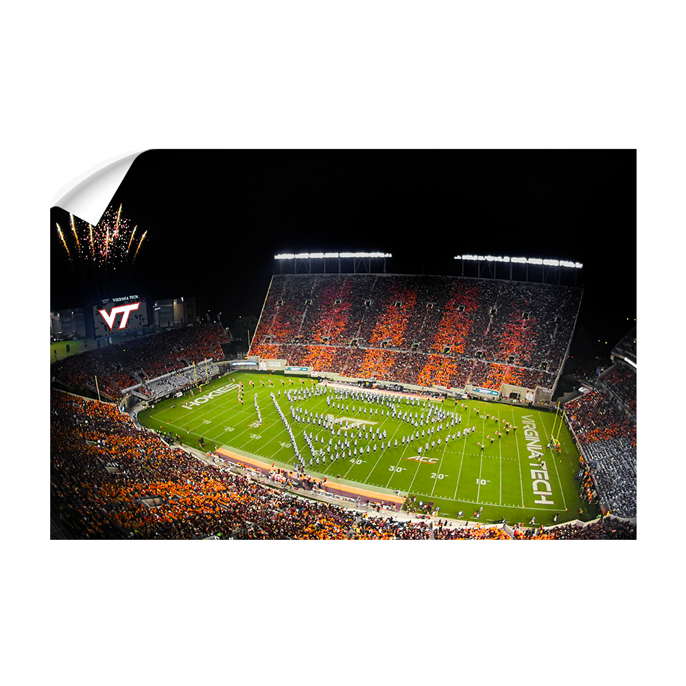 Virginia Tech Hokies - Super VT - Lane Stadium - Lane Stadium Stripe ...