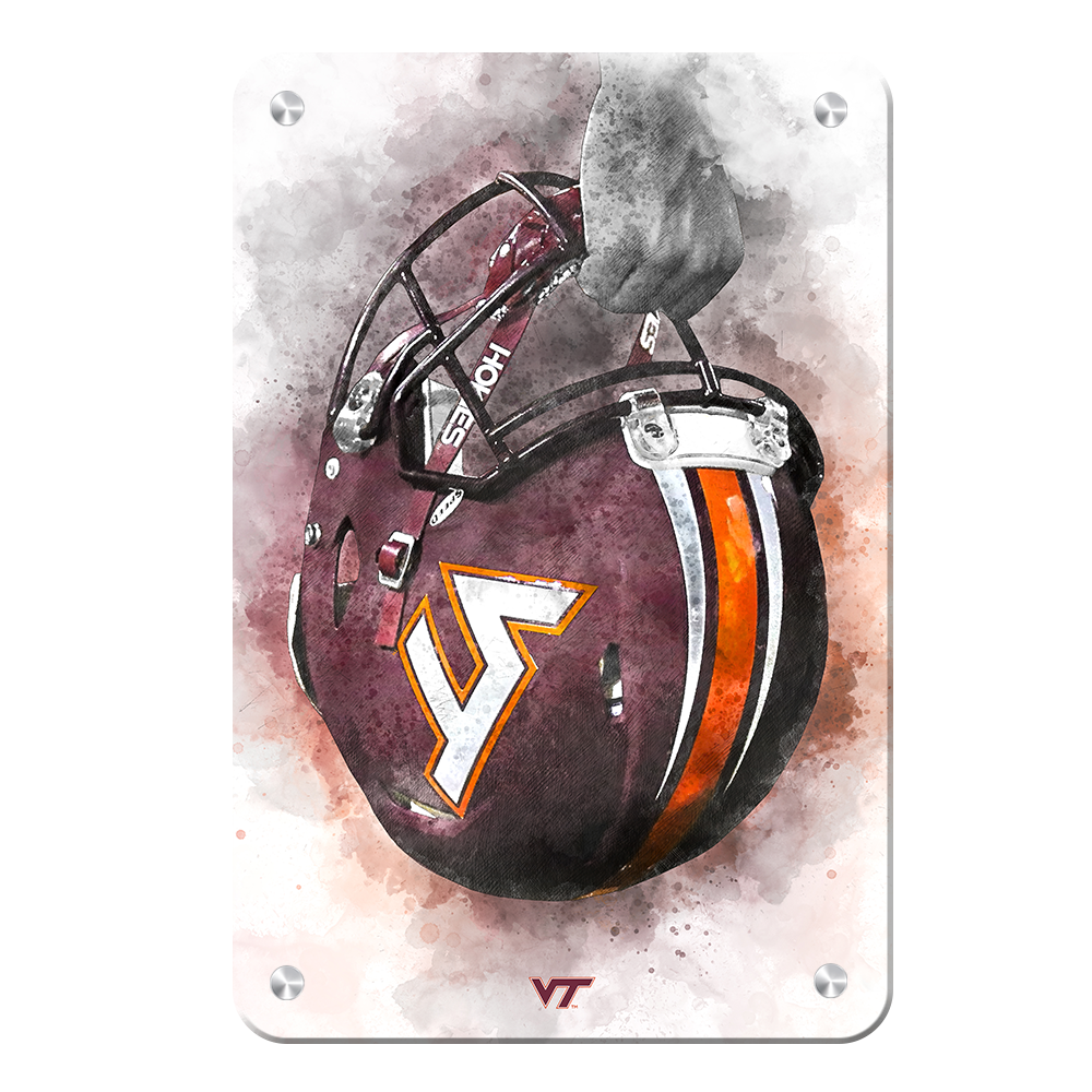 Virginia Tech Hokies - Battle Ready Hokie Wall Art - College Wall Art