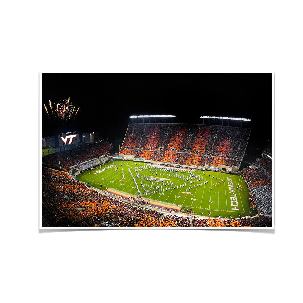 Virginia Tech Hokies - Super VT - Lane Stadium - Lane Stadium Stripe ...